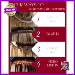 Other | Human Hair Extensions Sew In Wefts Remy Hair Lightweight ...